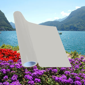 Silver Matte Window Tint Film | Glare Reduction & UV Protection ...