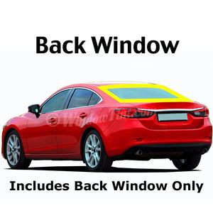 Back Window Pre-Cut Auto Window Tinting Kit for your 4 door car ...