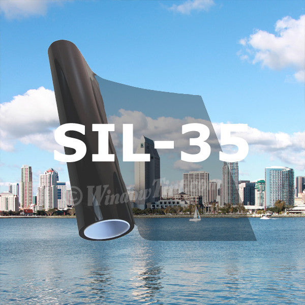 Deluxe Silver Window Tinting Film 35% VLT — Windowtint.com