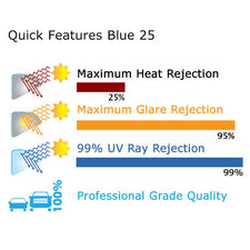 Blue Auto Window Tinting Film — Windowtint.com
