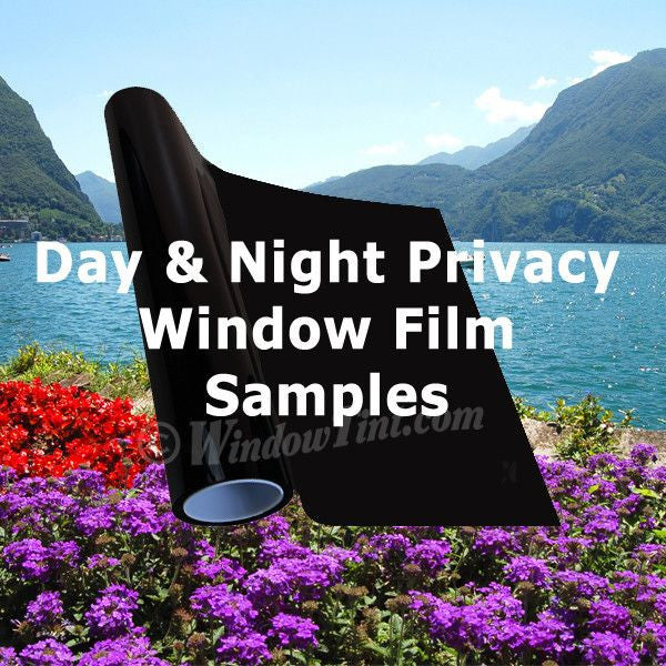 FREE Daytime And Night Privacy Films Film Samples — Windowtint.com